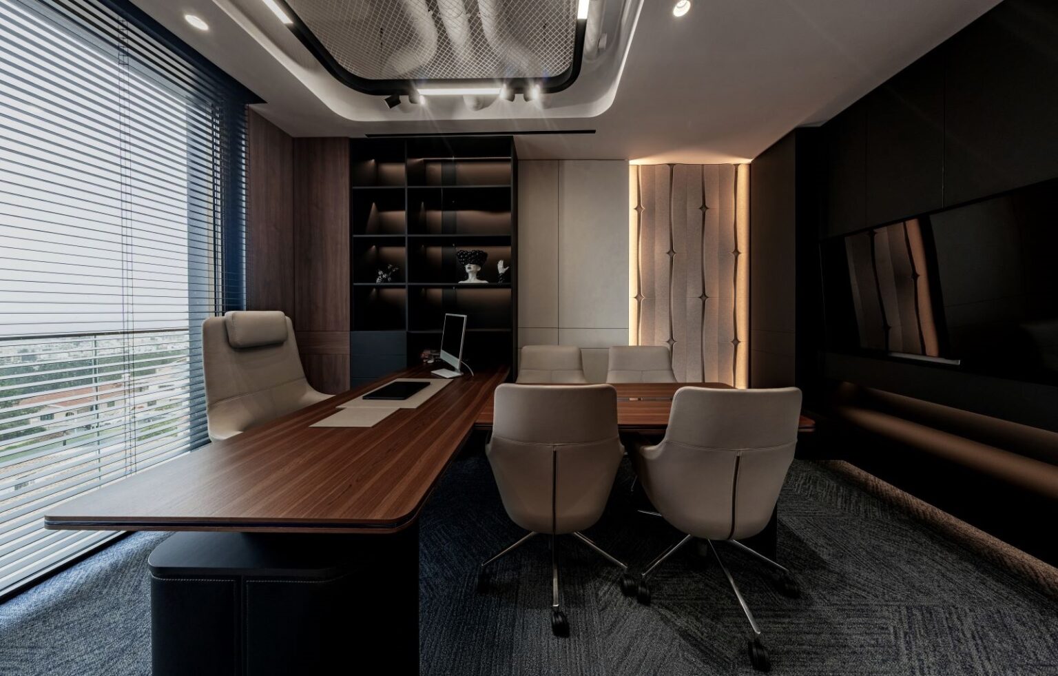 CEO office in Cyprus reimagined by ZIKZAK architects as a calm ...